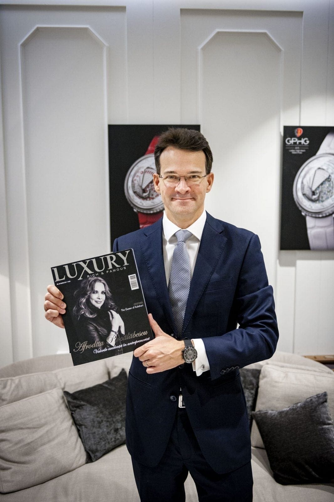 Sean Gilbertson, CEO Fabergé Unele povești se sfârșesc brusc, altele ...