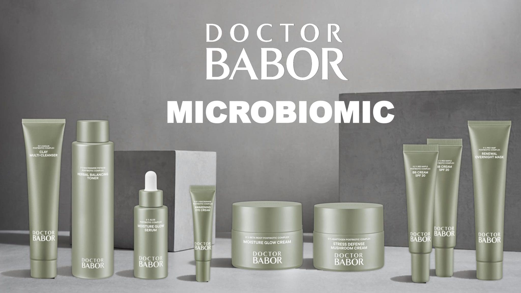 Top Line a lansat gama DOCTOR BABOR MICROBIOMIC